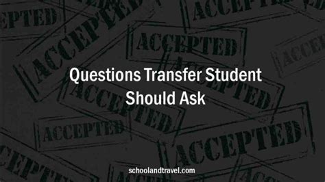 15 Major Questions Every Transfer Babe Should Ask FAQs