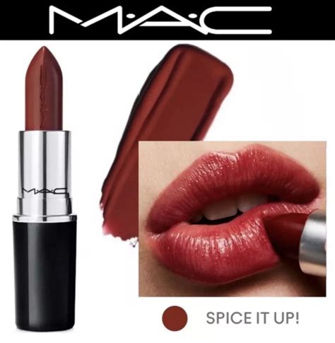 Jual Mac Cosmetics Mac Cosmetics Lustreglass Lipstick Spice It Up