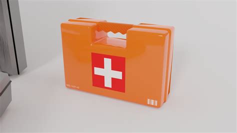 Medkit Paketi 3d Model 12 3ds Fbx Obj Stl Blend Free3d