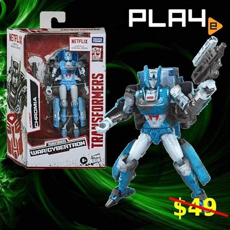 Transformer Wfc Netflix Series Chromia Brand New Hobbies And Toys