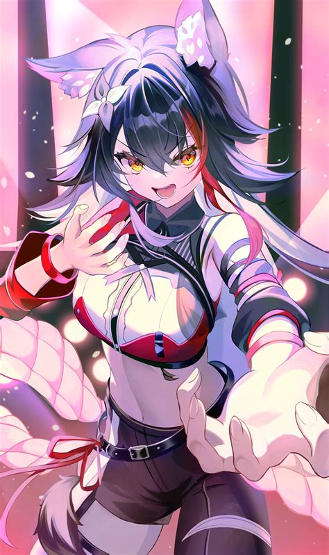 Ookami Mio Hololive Drawn By Anichika Danbooru