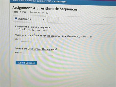 Consider The Following Sequence StudyX