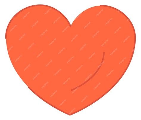 Premium Vector Heart Symbol Love Icon Romance Red Sign