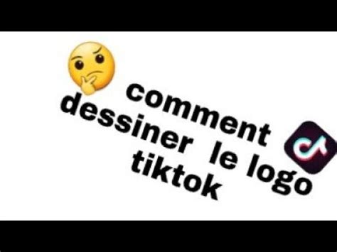 Comment Dessiner Le Logo Tiktok Youtube