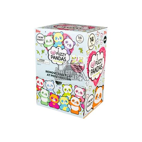 2021 Topps I Love Fuzzy Pandas Box Steel City Collectibles