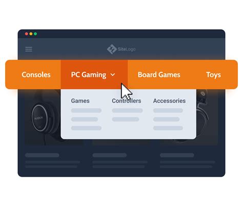 Navigation Menu Widget For Elementor Crocoblock