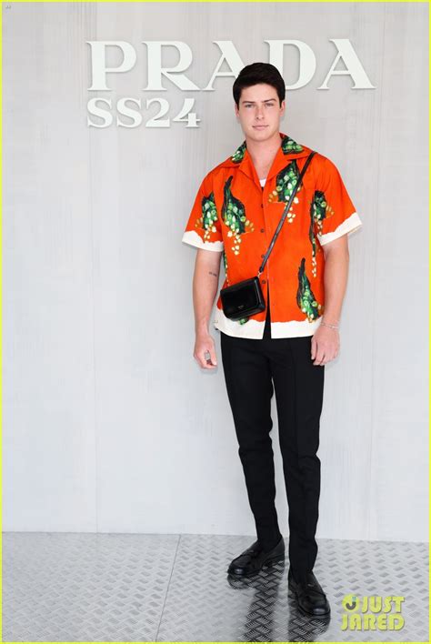 Photo Taylor Zakhar Perez Shirtless Prada Show More Stars 07 Photo