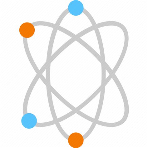 Atom Atomic Energy Model Nuclear Physics Icon Download On Iconfinder