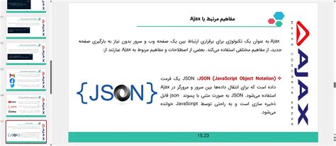 دانلود قالب پاورپوینت تکنولوژی Ajax 🤖💻 خرید و قیمت