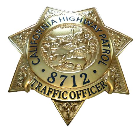 Chp Chips Replica Prop Jon Baker 8712 Badge Hollywood Props