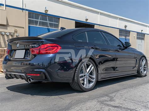 Bmw F32f33f36 M Sport Performance Style Carbon Fiber Diffuser