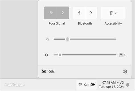 Tip Enable Simplified Quick Settings Layout In Windows AskVG