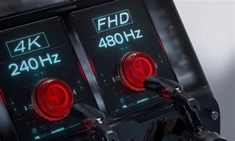 ROG Swift OLED PG32UCDP 4K A 240 Hz O 1080p A 480 Hz