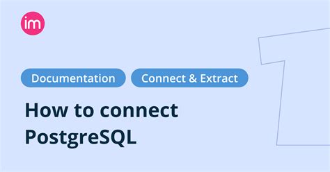 Postgresql Data Source Docs