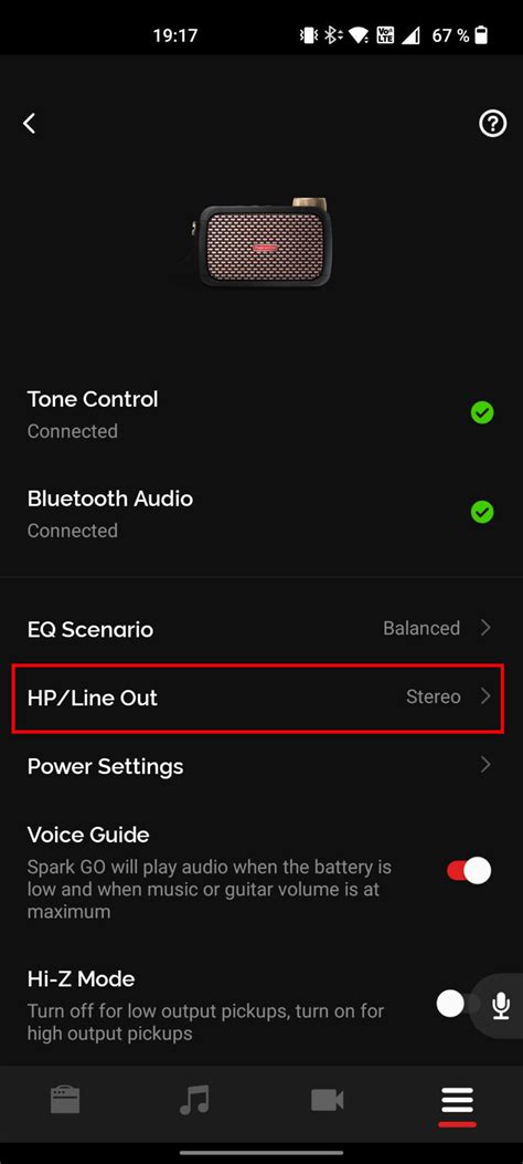 Spark Amp Outputs Line Out Vs Heaphones Out Spark Amp Lovers