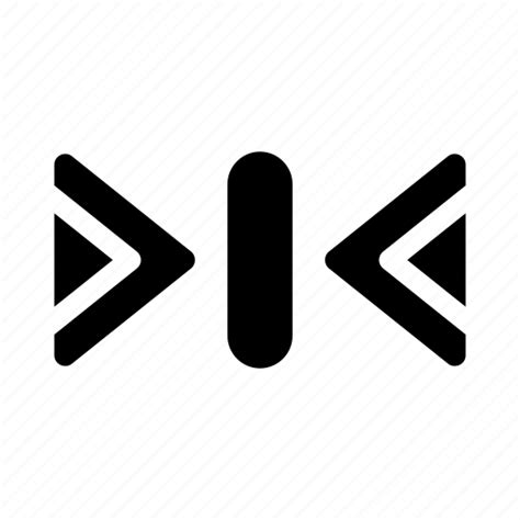 Compress Direction Sign Arrow Multimedia Orientation Icon Download On Iconfinder