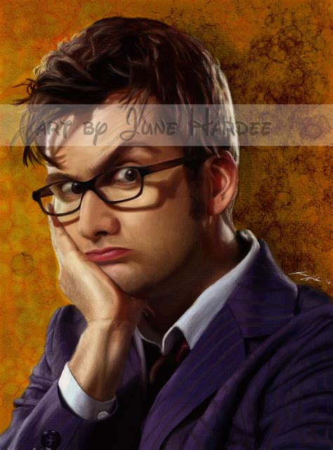 David Tennant Colored By Junebughardee On Deviantart