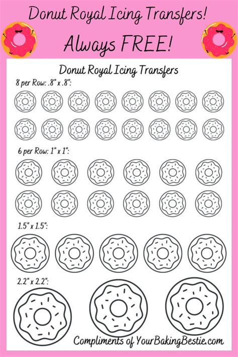 Font Royal Icing Transfers Free Royal Icing Transfers Royal Icing