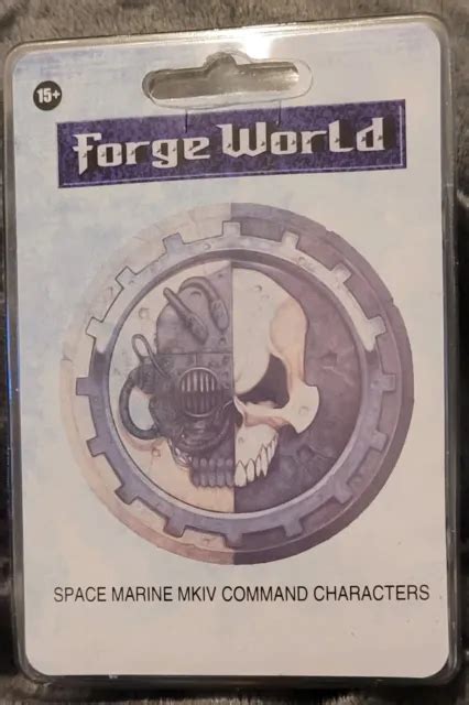 Forge World Space Marine Mk1v Command Characters £7000 Picclick Uk