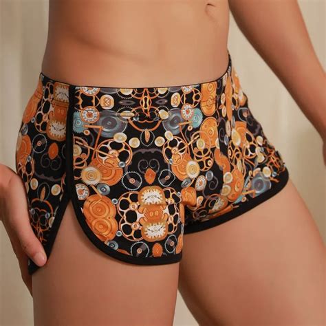 Ropa Interior Sexy Para Hombre Pantalones De Aro De Algod N B Xer