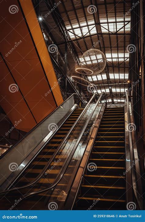 Architecture Design Modern Interior Of Building Decorative With