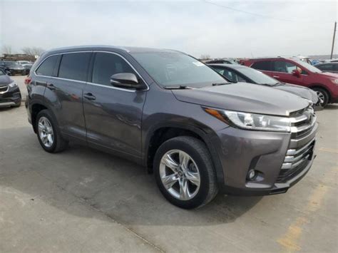 2019 Toyota Highlander Limited Photos Tx Dallas Repairable