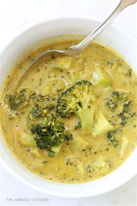 Coconut Curry Broccoli Soup The Harvest Kitchen