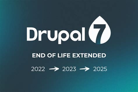 Drupal Extends Support Until January CommonPlaces