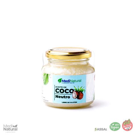 Aceite De Coco Neutro X 200 Cc MEDINATURAL SIN TACC Gema Distribuidora