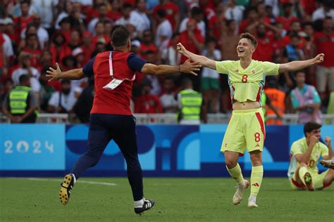 Olimpiade Paris 2024 Gulung Maroko Timnas Spanyol Lolos Final