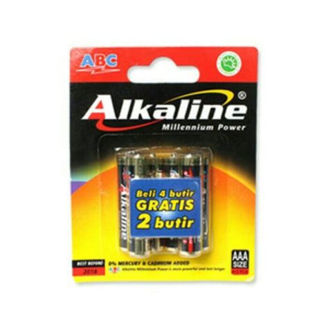 Jual BATERAI ALKALINE ABC AAA ISI KECIL MURAH MERIAH Kab Tangerang Luxindo Official