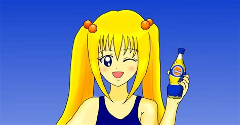 オランジーナ擬人化イラコン オランジーナ 米子倉吉のイラスト Pixiv