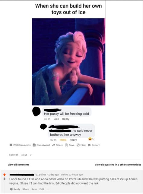 Cursedelsa Anna Bdsm Rcursedcomments