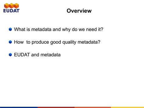 Introduction To Metadata Pptx
