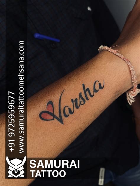 Update 59 Varsha Name Tattoo Design In Cdgdbentre