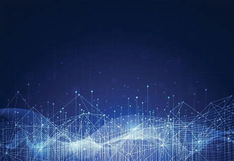 Big Data Visualization Abstract Technology Innovation Communication