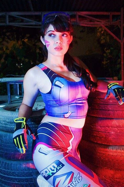 Game Ow Sexy Dva Cosplay Costume Slim Games Tops And Pants 3d Print