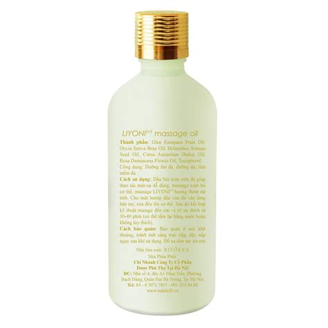 Review Dầu Bôi Trơn Massage Liyoni Biyokea 100ml Hương Thơm Nữ Tính
