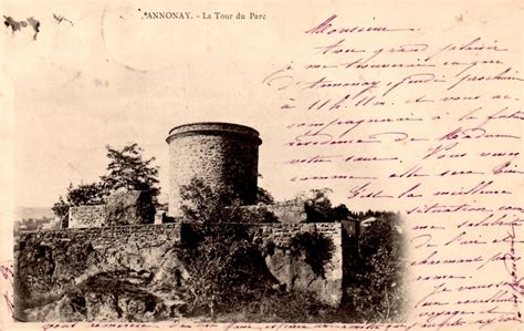Annonay Annonay Ardèche La Tour du Parc Carte postale ancienne