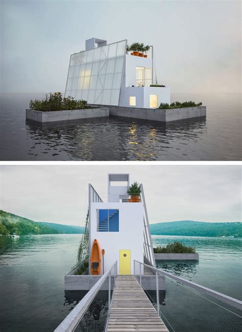 Carl Turner Architects Floating House Paperhouses In 2024 Floating