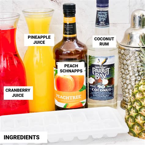 Island Breeze Cocktail Tasty Cocktail Recipes