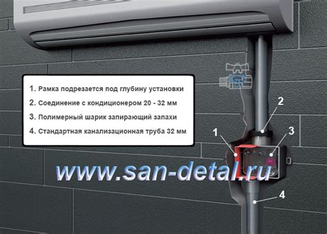 Сифон для кондиционеров с выпуском 32 мм HL138 - HL (Hutterer & Lechner ...