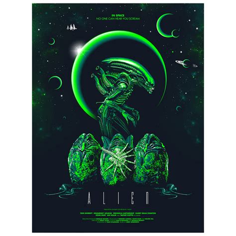 Alien Poster 200x200 By L33 Download Free Stl Model