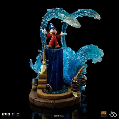 Disney 100 Fantasia Sorcerers Apprentice Mickey Deluxe Art Scale