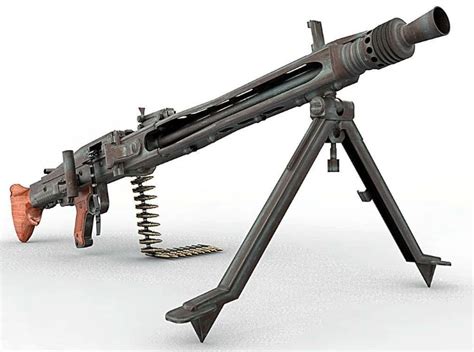 Немецкий пулемет МГ 42 (MG 42): характеристики, калибр ...