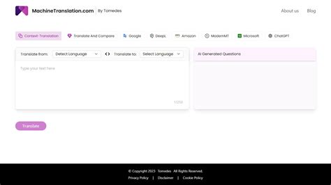 Machinetranslation Ai Tool Info And Details Trendaicloud