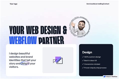 Free Webflow Freelancer Template Webflow
