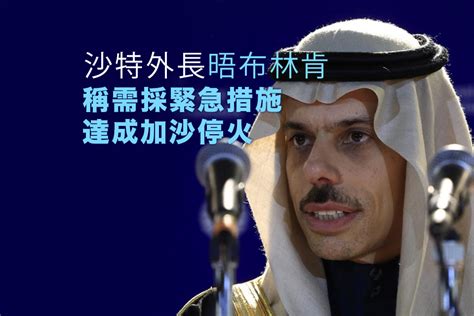 沙特外長晤美卿時談及加沙事態及共同關心地區問題