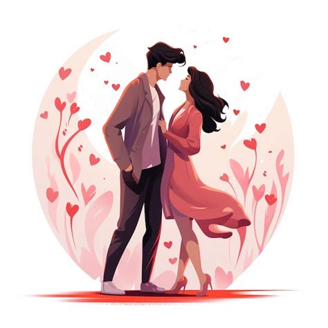 Premium Photo A Couple Love Vector