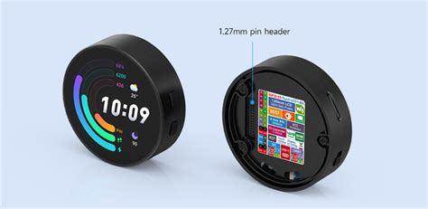 Esp32 S3 1 85inch Round Lcd Development Board 360×360 Supports Wi Fi And Bluetooth Ble 5 Ai